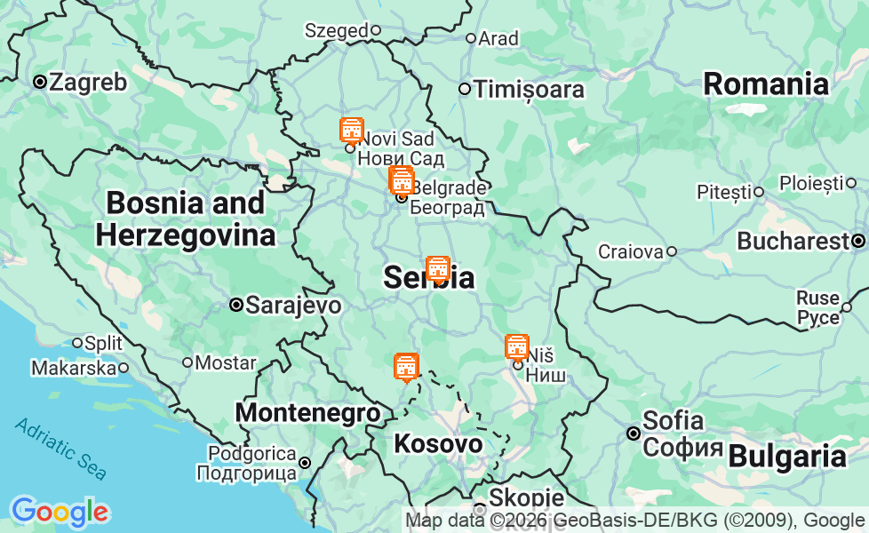 All 9 Universities in Serbia | Rankings & Reviews 2025