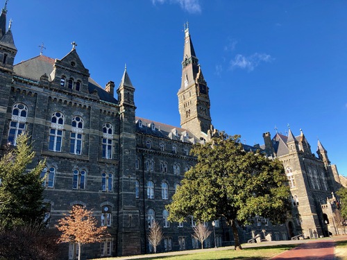 44 rankings of Georgetown University 2023